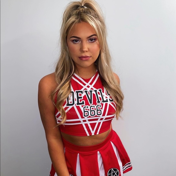 Sexy Satan Cheerleader Costume Set Ubicaciondepersonas Cdmx Gob Mx